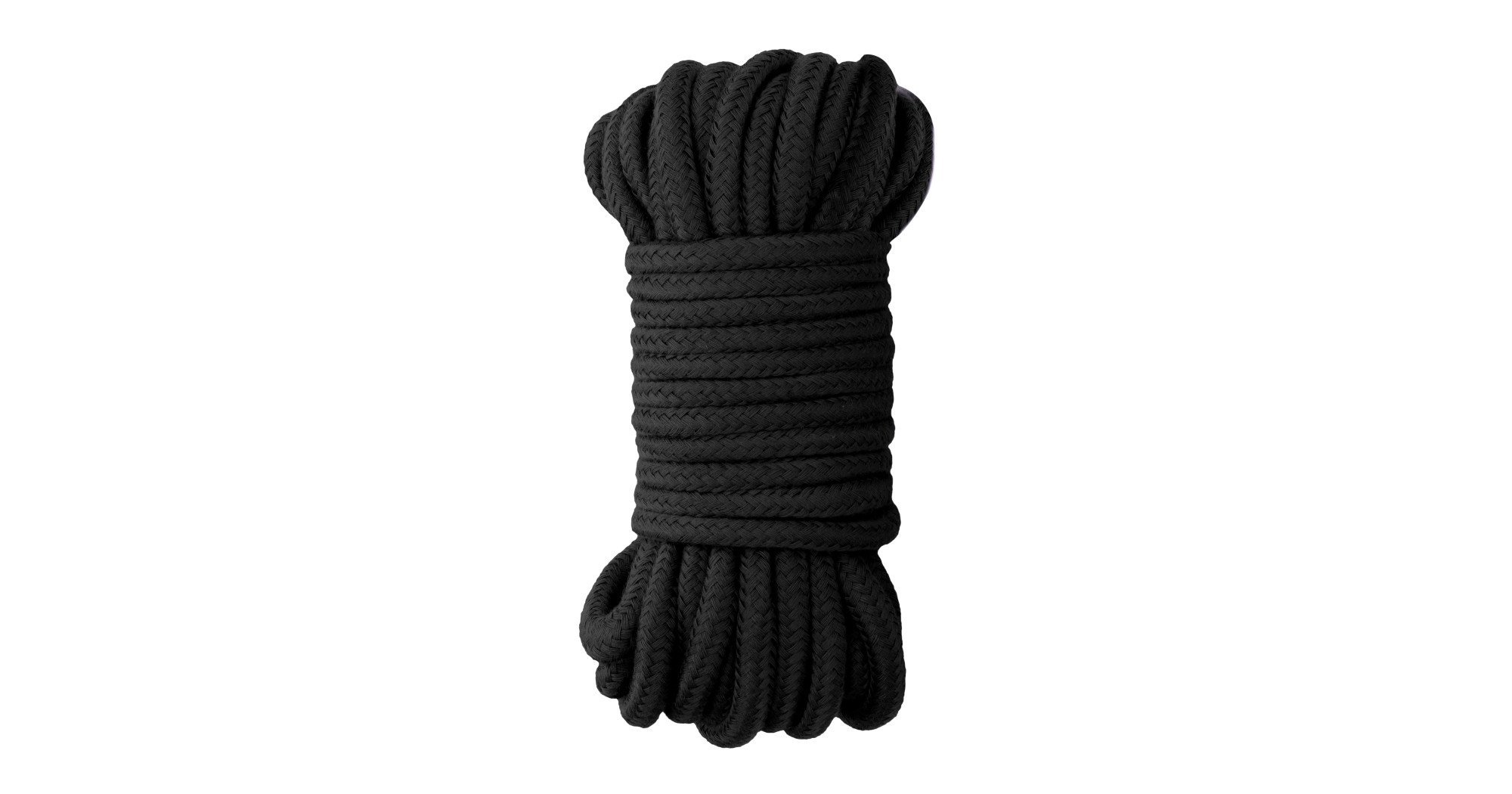 Ouch! Japanese Soft Silk Rope juoda suvaržymo virvė - Romantika.lt