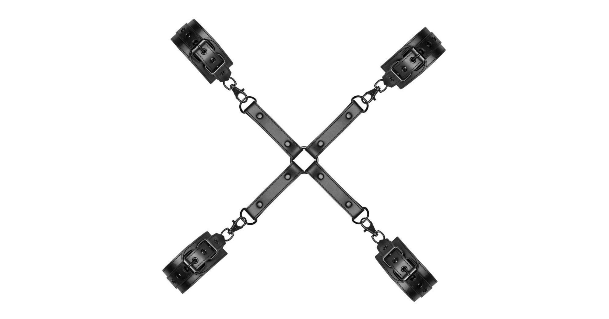 Bedroom Fantasies Hogtie & Cuffs Set suvaržymo sistema - Romantika.lt